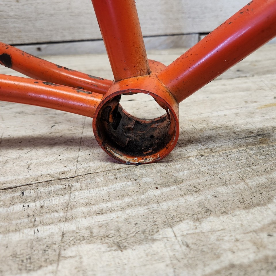 1970s Sears Orange Ten Speed Road Bike 22 Inch Frameset 27" Wheels ...