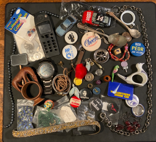 Junk Drawer Random Items Vintage and Modern 60+ items weird stuff | eBay UK