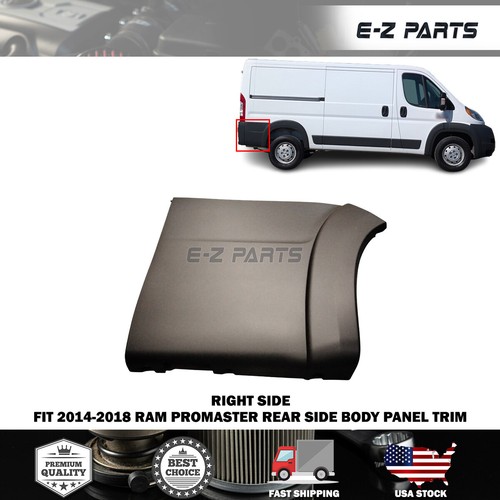 Fit 2014-2018 RAM Promaster Right Rear Side Body Panel Trim | eBay