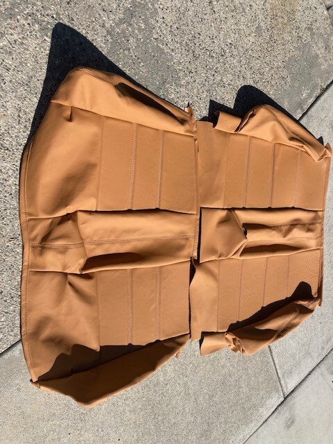 BMW 325i 325is E30 SPORT SEAT & REAR SEAT KIT OEM LEATHER UPHOLSTERY ...