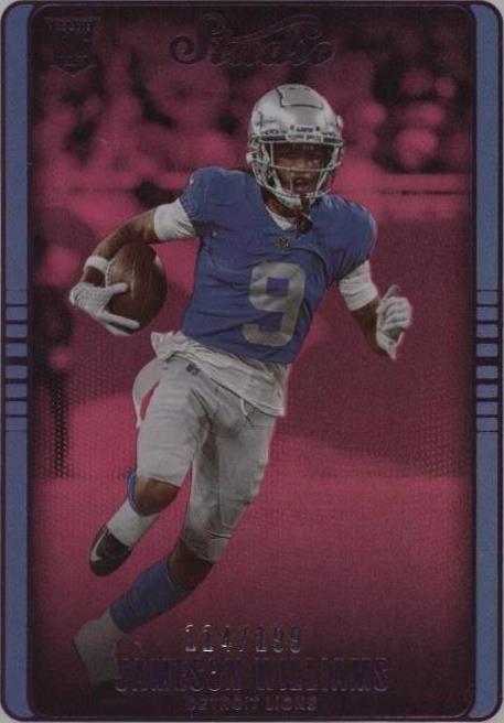 2022 Panini Chronicles - Studio Jameson Williams #STU-45 Pink /199 (RC ...