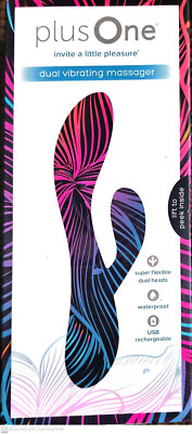 plus One Dual Vibrating Massager Passion Pink 6704 | eBay