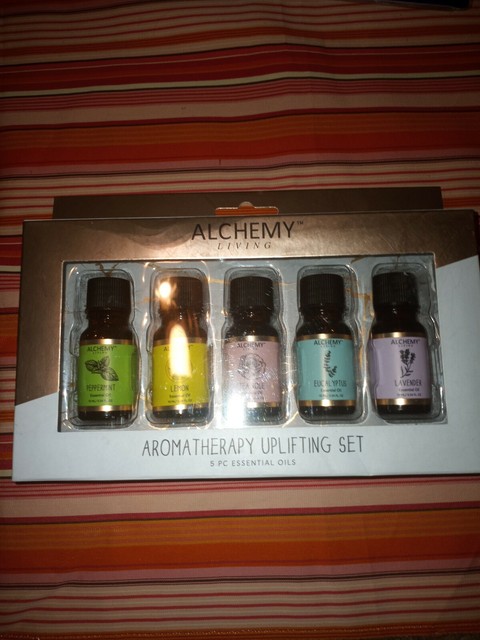 Aromatherapy Essential Oils Uplifting 10 Ml Each by Alchemy Living Set ...