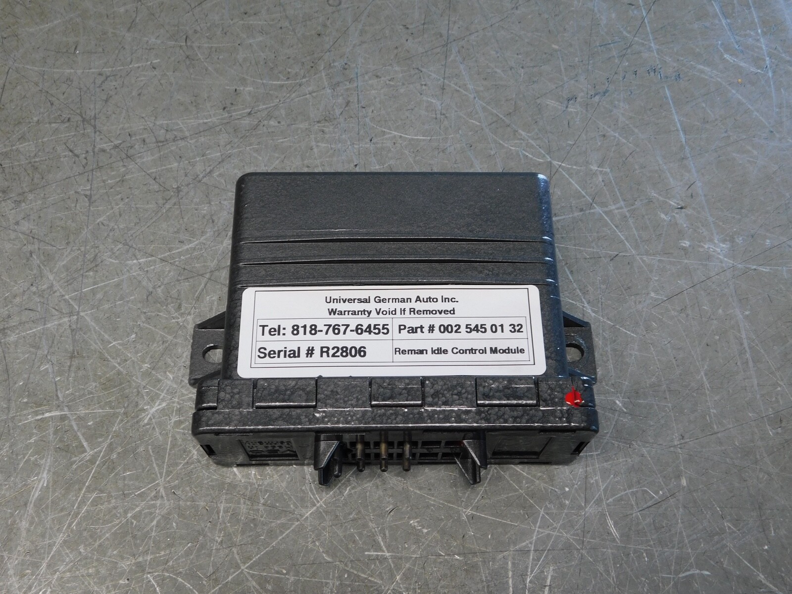 380SL 380SLC 500SEC 380SEL 380SEC IDLE CONTROL UNIT 0025450132 ...