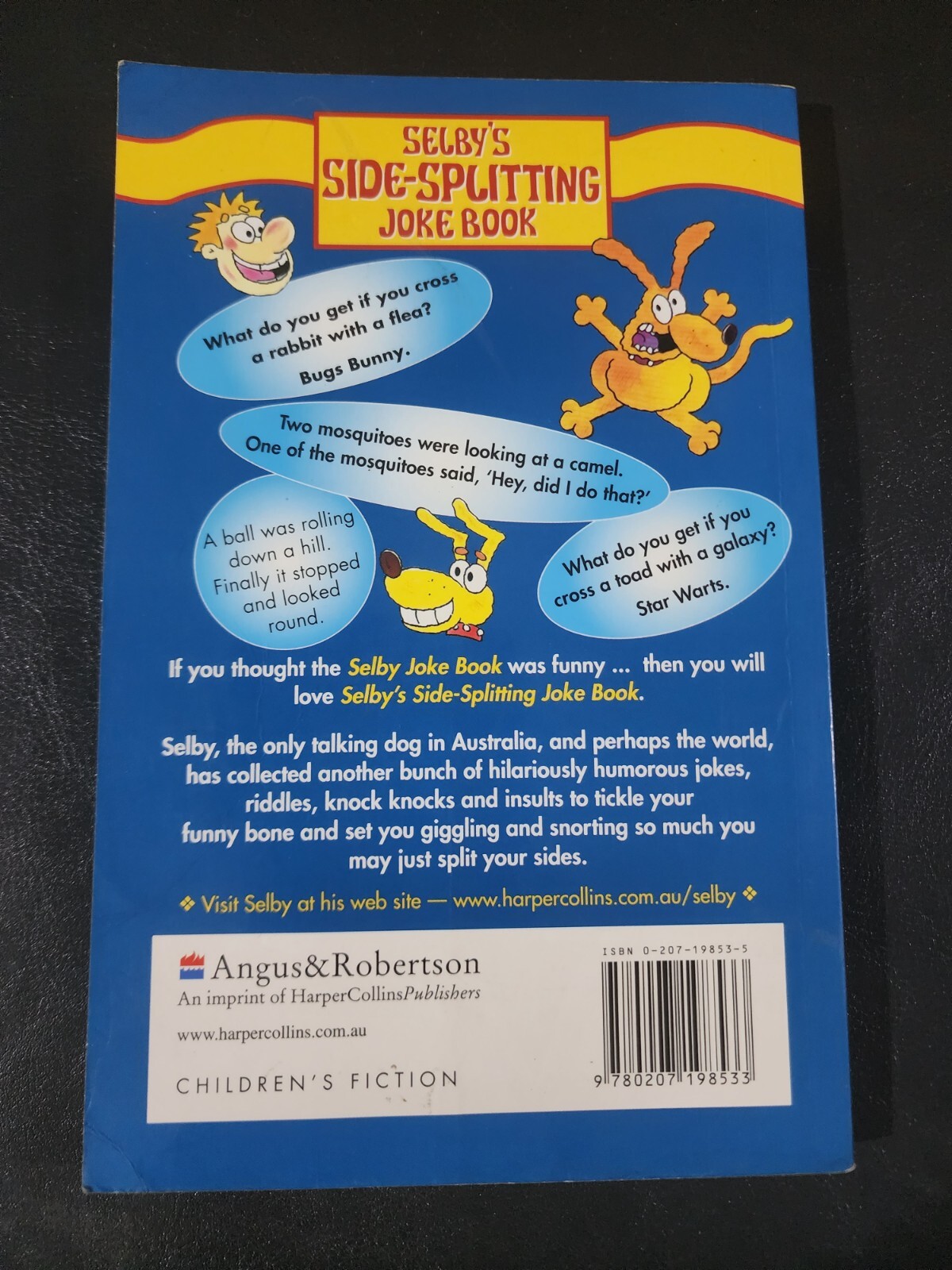 Selby's Side-Splitting Joke Book by Duncan Ball - Paperback ...