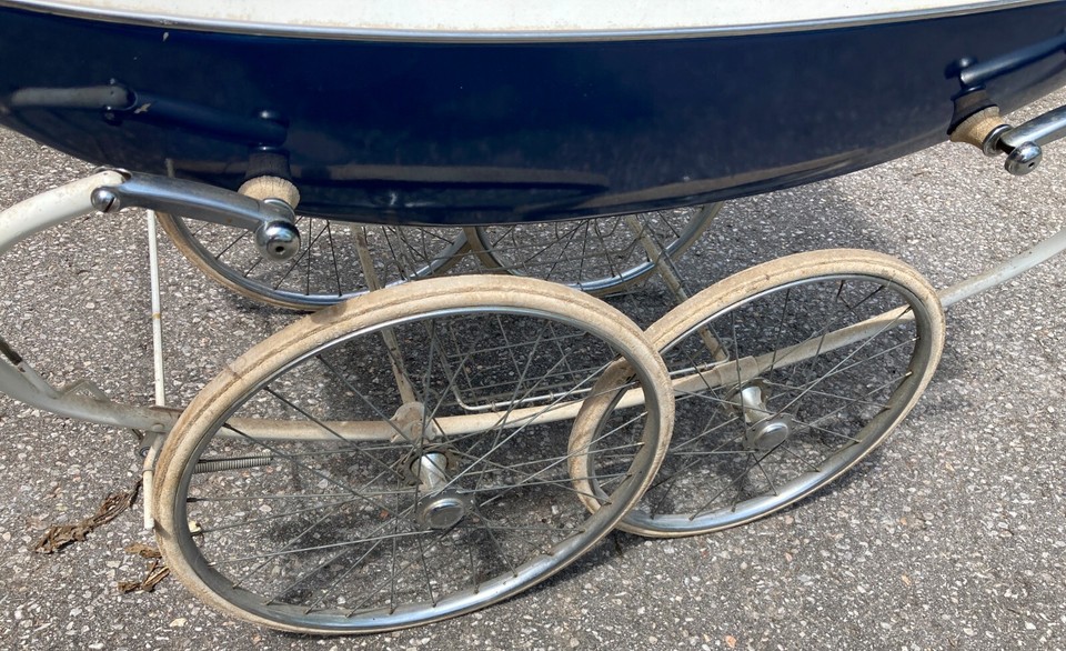 TB0006 Vtg Pedigree Valiant Baby Buggy Carriage Pram Stroller 1950s | eBay