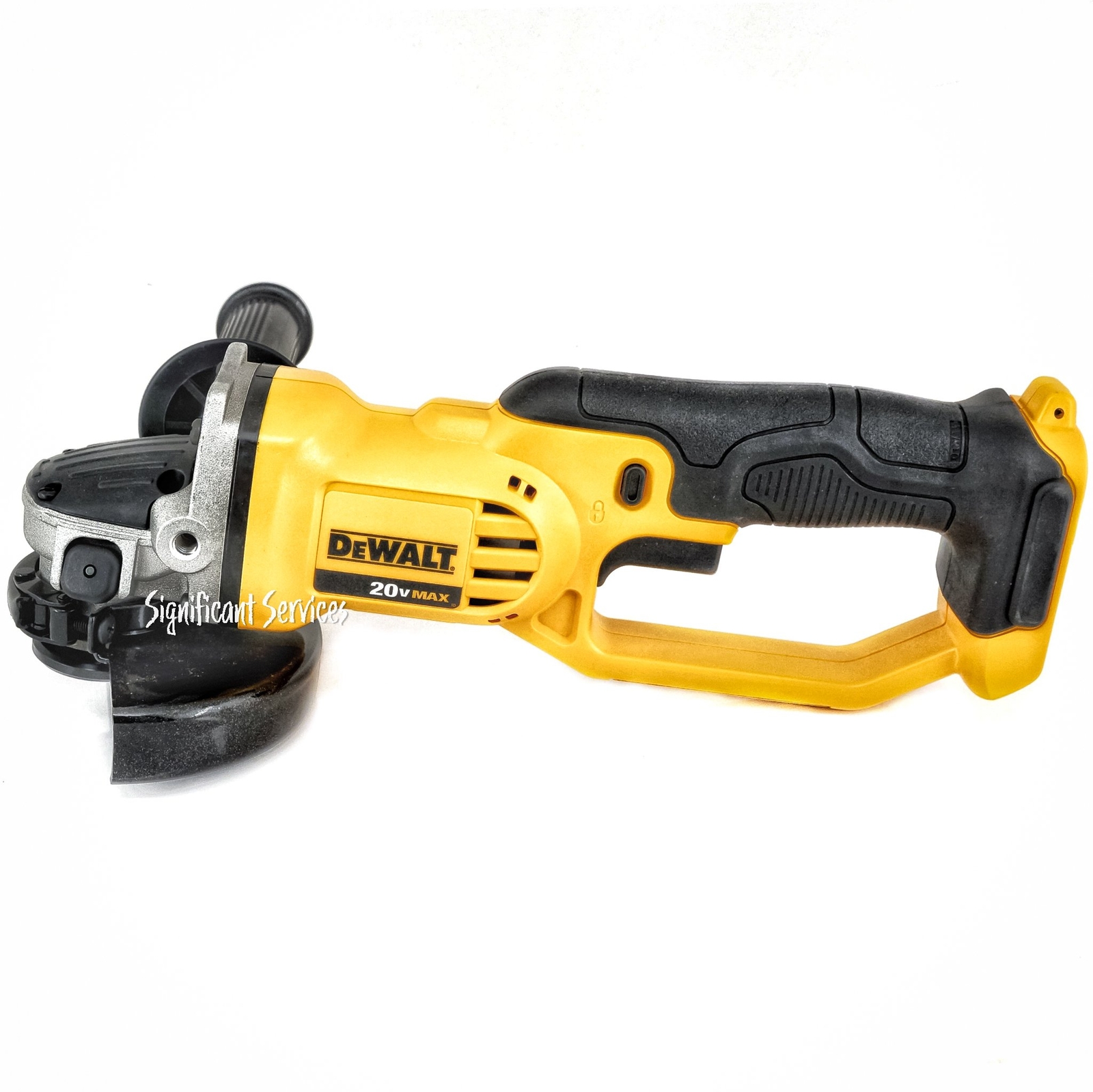 New DeWALT DCG412B 20V MAX Li-Ion 4 1/2" Cordless Battery Angle Grinder ...
