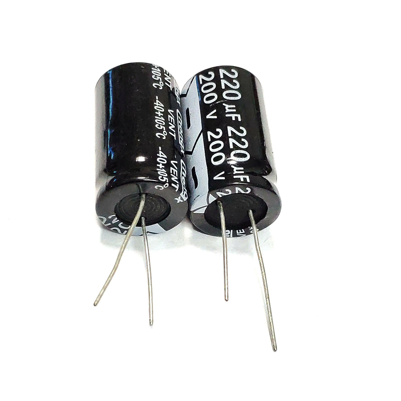 5pcs 200v 220uf 200volt 220mfd electrolytic capacitor 16×25mm | eBay