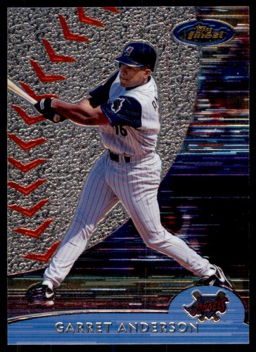 2000 Topps Finest Garret Anderson Baseball Cards #5 | eBay