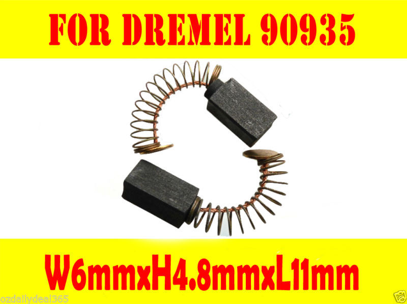 Carbon Brushes For DREMEL 732 Moto Flex Shaft 2 615 935 90935 6x4 ...