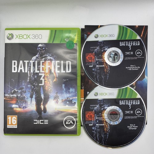 Jeu Microsoft Xbox 360 Battlefield 3 Complet avec Notice PAL FR | eBay