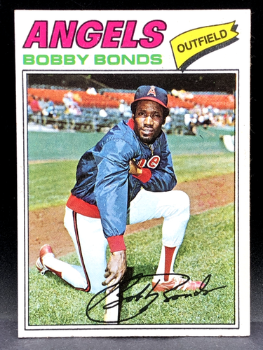 1977 Topps BOBBY BONDS Card No. 570 California Angels NM+ HOF | eBay