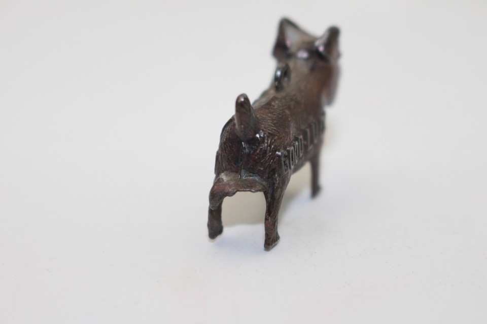 Vintage 1940's Ideal Dog Food GOOD LUCK Metal Charm Advertising Figure ...