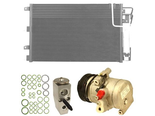 For 2008-2011 Ford Focus A/C Compressor and Condenser Kit 22683VJXJ ...