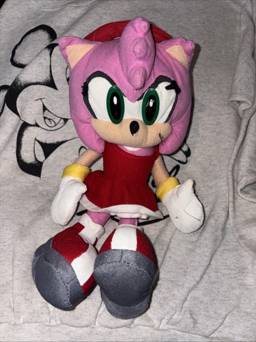 Rare Vintage Sonic Toy Network Amy Rose Plush 10” | eBay