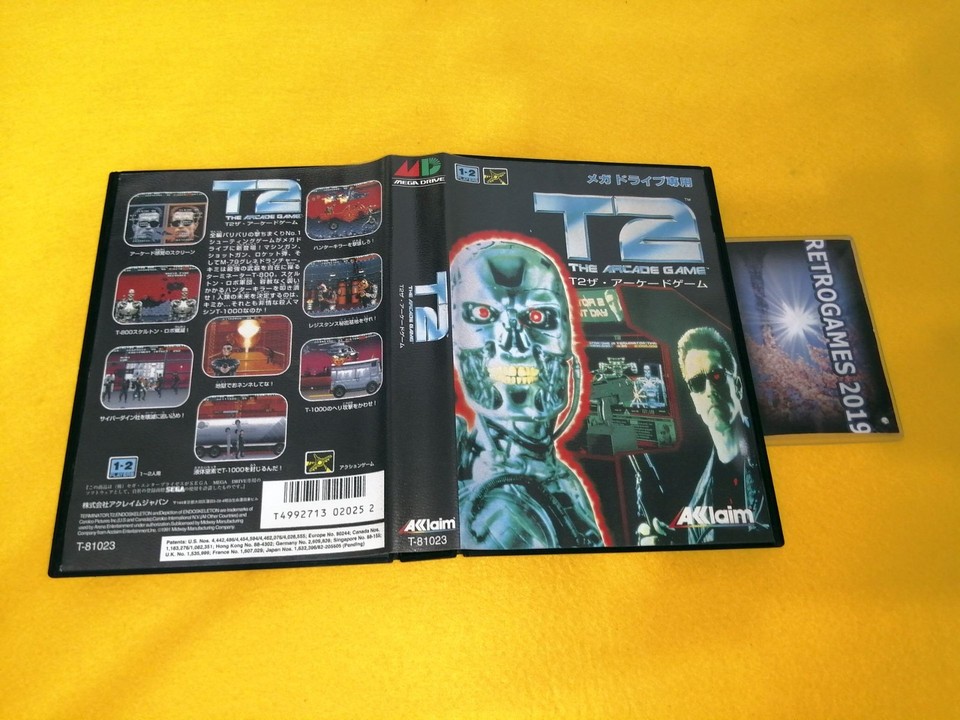 TERMINATOR T2 THE ARCADE GAME SEGA Mega Drive / GENESIS | eBay