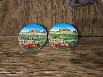Vintage Rare Lot Athens Greece Magnets | eBay