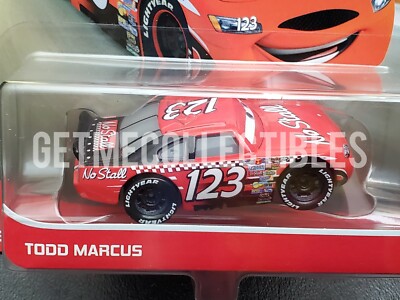 DISNEY PIXAR CARS TODD MARCUS NO STALL 123 METAL 2021 SAVE 6% GMC | eBay