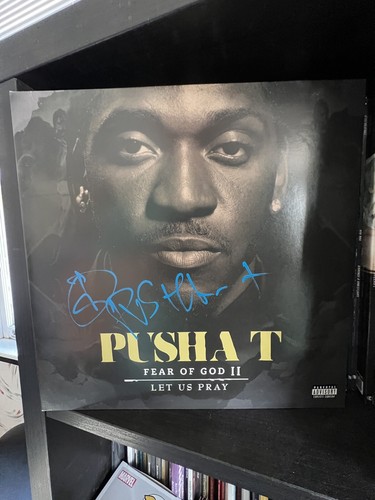 PUSHA T SIGNED FEAR OF GOD LET US PRAY VINYL ALBUM LP - BECKETT COA | eBay
