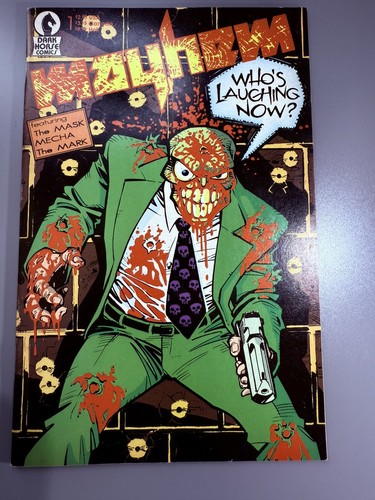 Mayhem #1 *High Grade* Dark Horse 1989 First Appearance The Mask 1ST ...