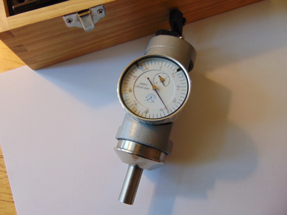 Aerospace Axis Offset Co-Ax Dial Indicator Gage set .0005" including ...
