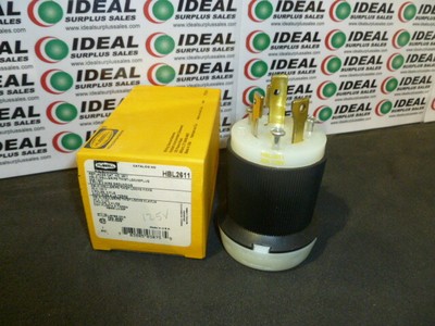 HUBBELL HBL2611INSULGRIP PLUG - NEW IN BOX | eBay