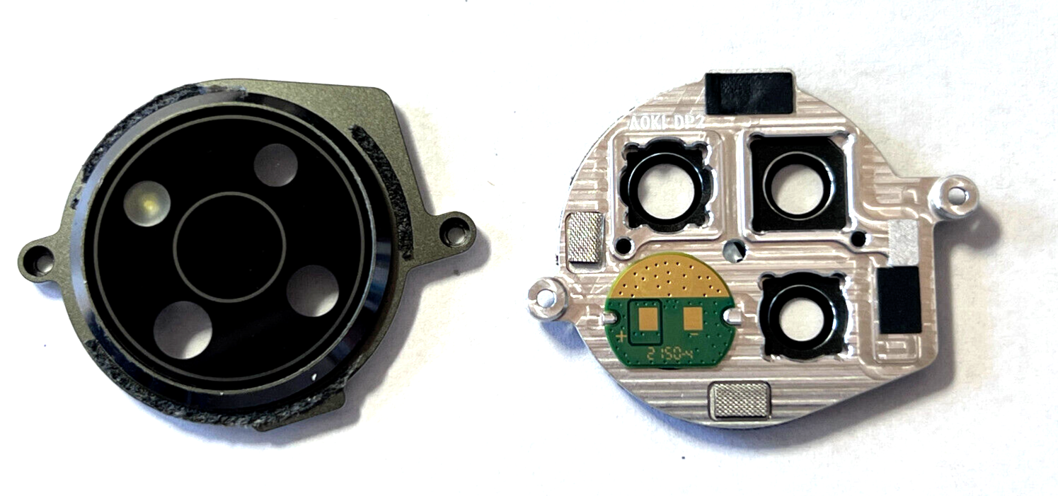 OEM TRACFONE NOKIA G300 5G N1374DL REAR CAMERA GLASS LENS COVER FRAME ...