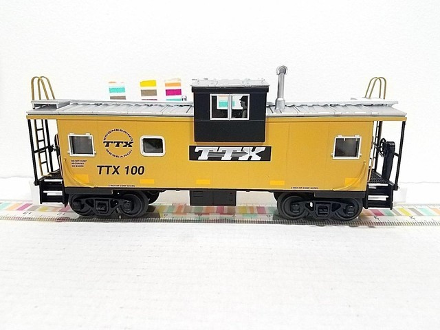 MTH 20-91623 TTX Extended Vision Caboose #100 1 48 Scale Works With ...