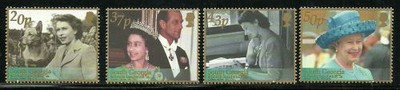 Album Trésors Du Sud Géorgie Scott #274-78 Elizabeth 50th Anniv + Ss Nh ...
