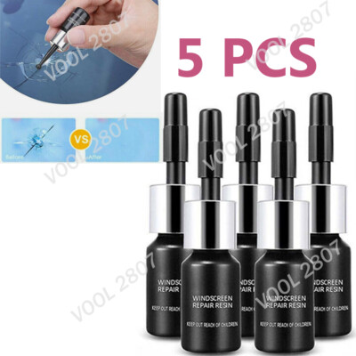 5x Car Windshield Repair Kit Window Glass Crack Repair Tool Chips ...