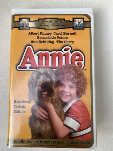 Annie (VHS, 1997) Broadway tribute Edition Family collection Columbia ...