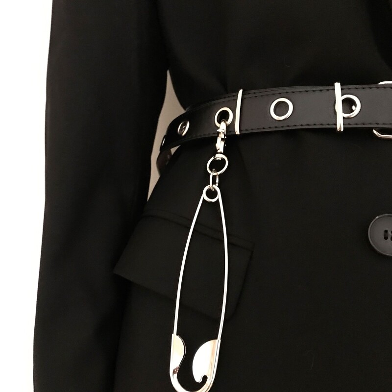 Street Metal Trousers for Key Chain Punk Hip-Hop Waist Chains Punk Pins ...