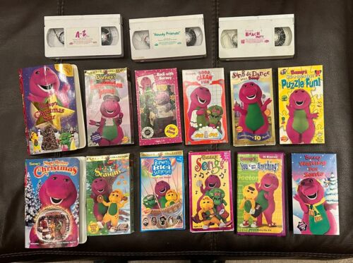 Lot Of 15-Barney -VHS Tapes- Barney Home Video Classic Collection | eBay