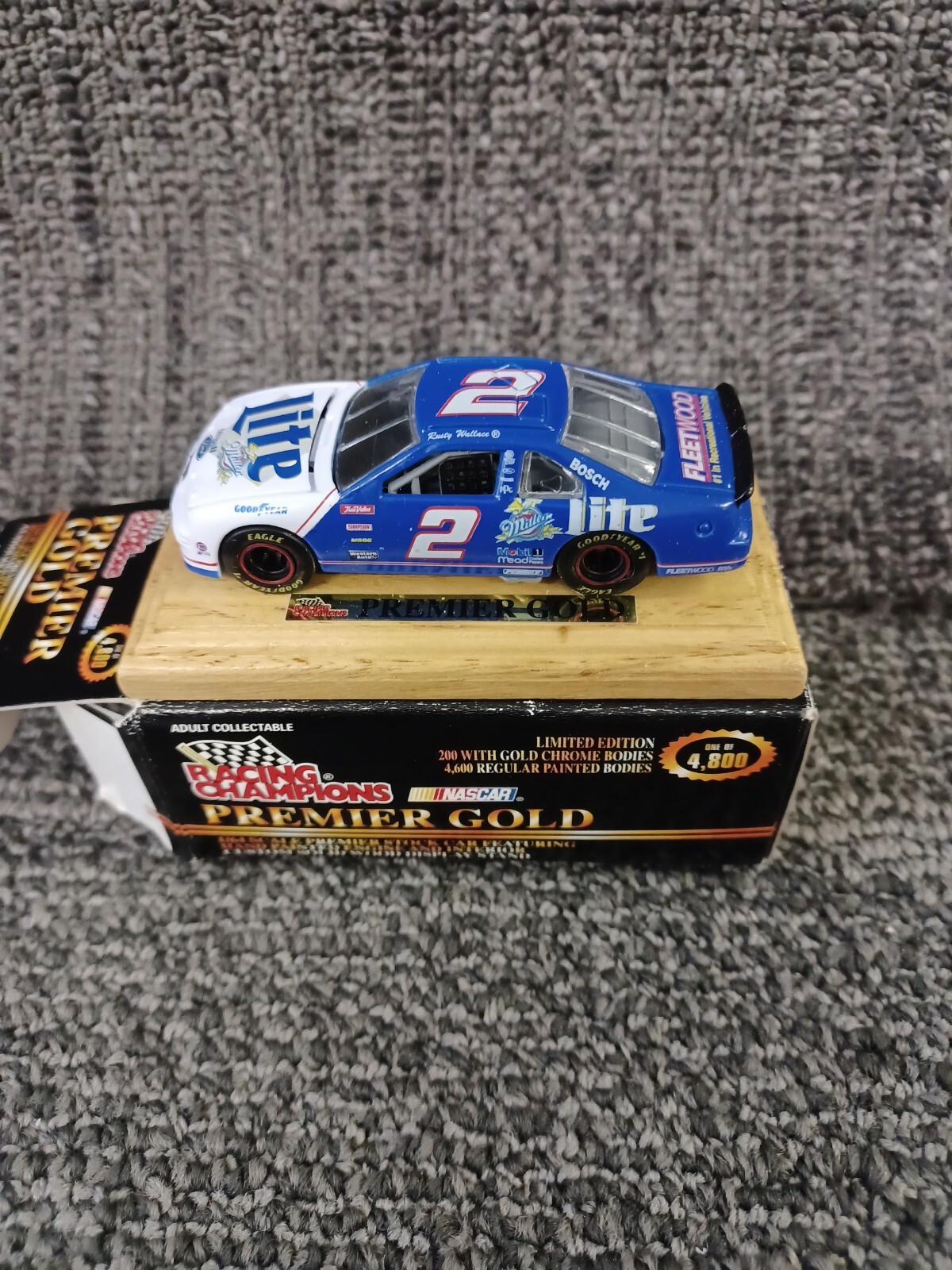 1:64th Scale Rusty Wallace Diecast Car By Racing Champions | eBay