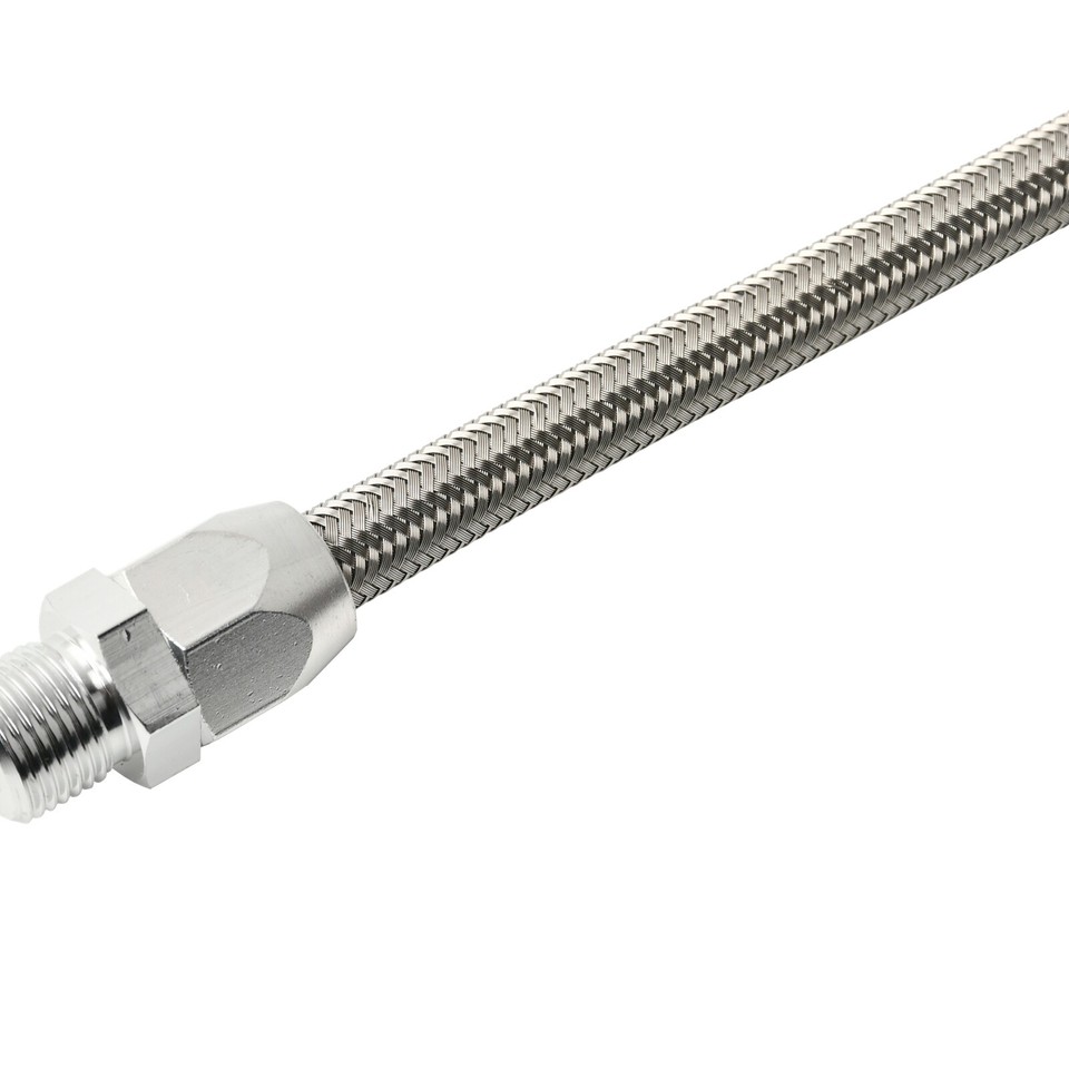 Flexible Oil Pan Dipstick Tube Kit Screw-in For Ford SB 289 302 351W BB ...