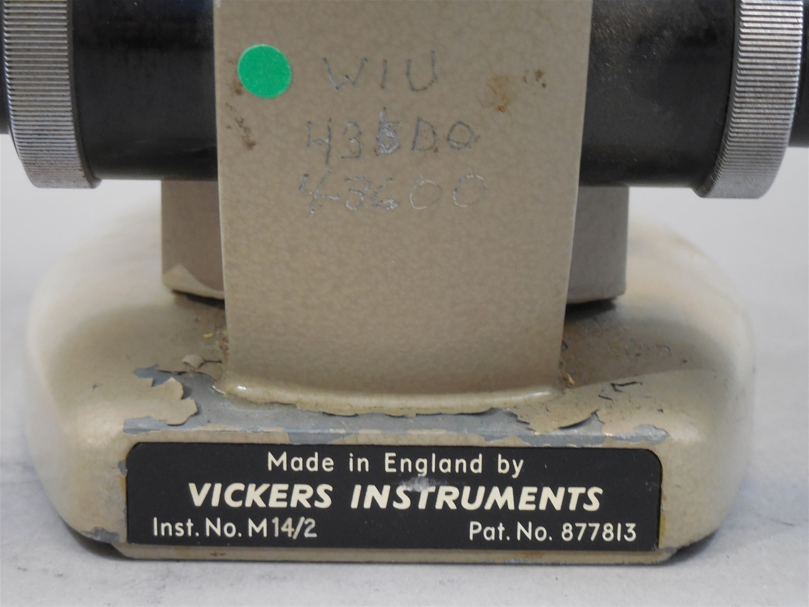 Vickers Instruments Stereo Microscope M14/2 NO LENS No Objective | eBay