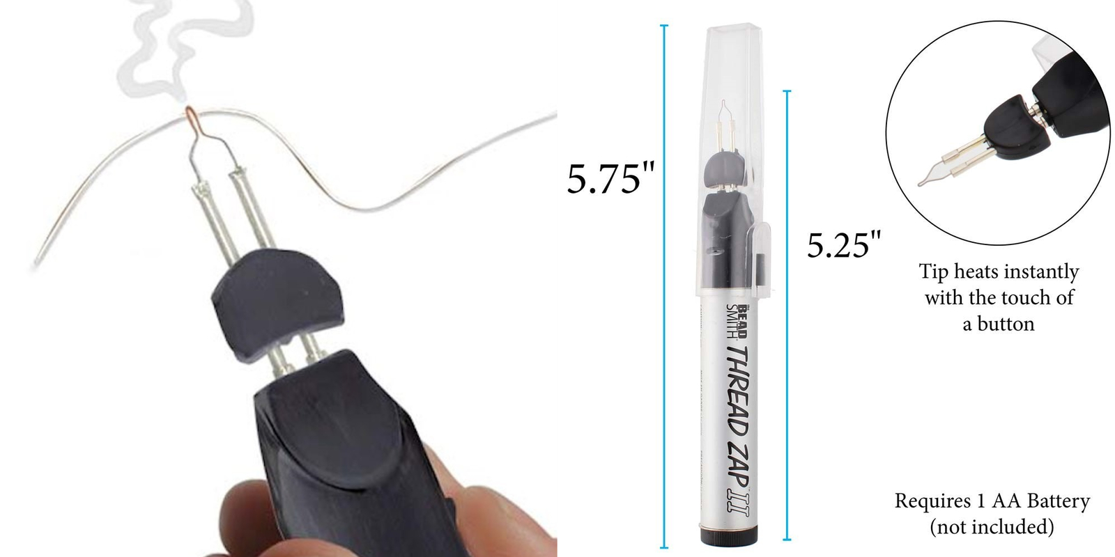 Instant Thread Zap II Burner Thread Zapper Tool OR Replacement Tips ...