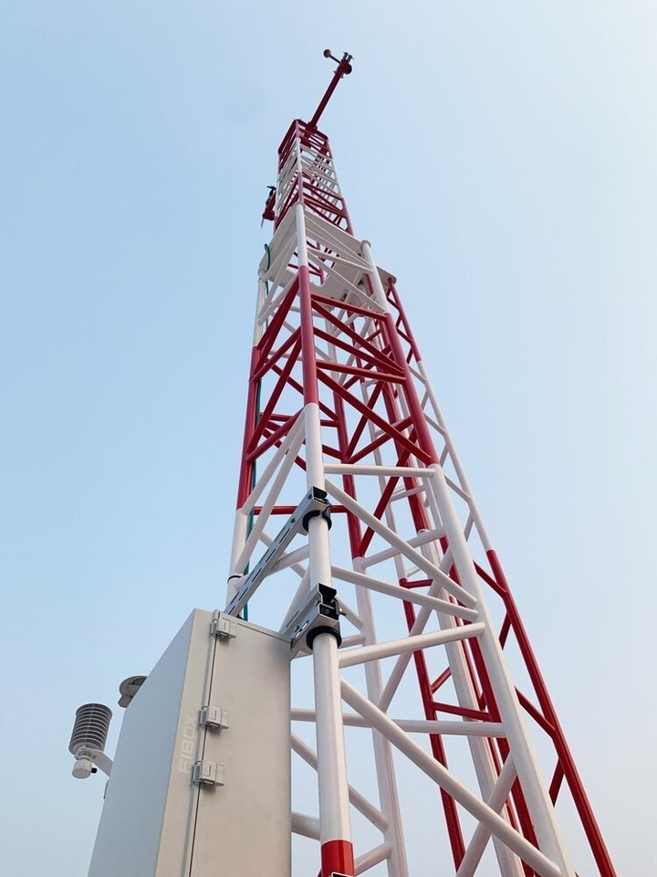 Tower Crane Wind Speed MET Measuring tower wind farms | eBay