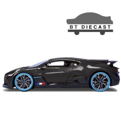 BBURAGO 50 YEARS ANNIVERSARY DUGATTI DIVO 1/18 CARBON FIBER SERIE 11101 ...