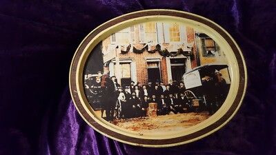 D. F. STAUFFER STEAM CRACKER BAKERY Biscuit Co. COMPANY Tin - VINTAGE ...