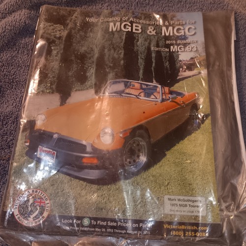 MGB and MGC Accessories & Parts Catalog 2015 SummeEdition Victoria ...
