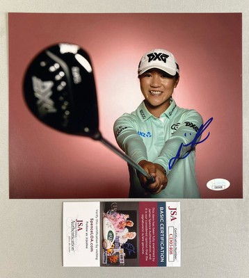 LPGA GOLF STAR- LYDIA KO AUTOGRAPH 8x10 PORTRAIT PHOTO JSA CD05408 | eBay