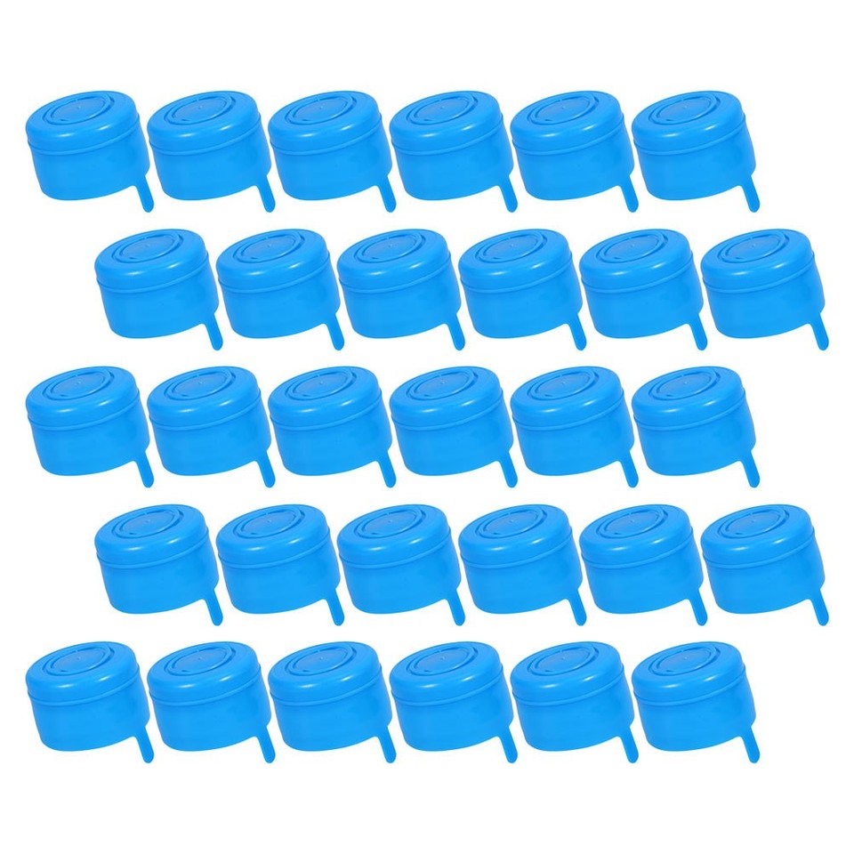 30 Pcs Water Bottle Replacement Parts Gallon Container Cap Jug Caps ...