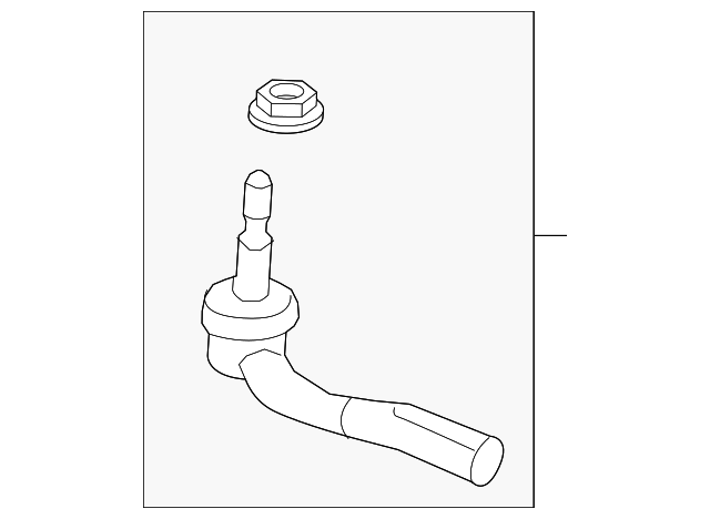 Volvo 31658182 Front Right Outer Steering Tie Rod End for sale online ...