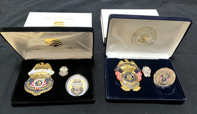 45 - 47 MATCHED SET! DONALD TRUMP PROTECTION DETAIL TEAM INAUGURATION ...