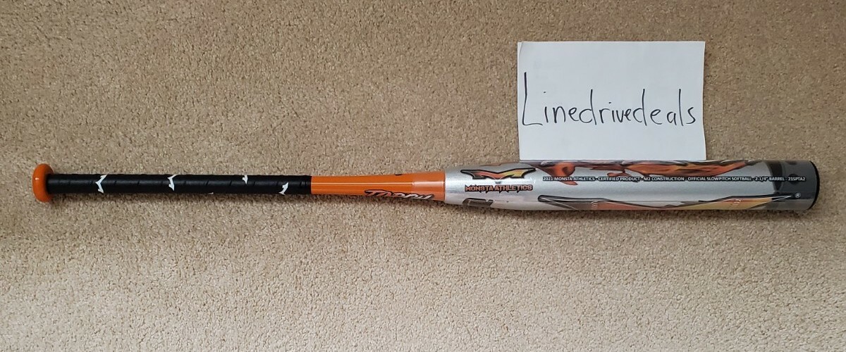 NEW 2021 Monsta ORANGE Torch M2 3500 STIFF Handle 25oz. ASA/USA ...