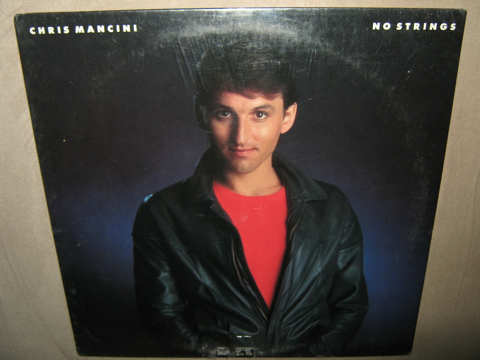 CHRIS MANCINI No Strings SEALED PROMO LP Carmine Appice Rick Derringer ...