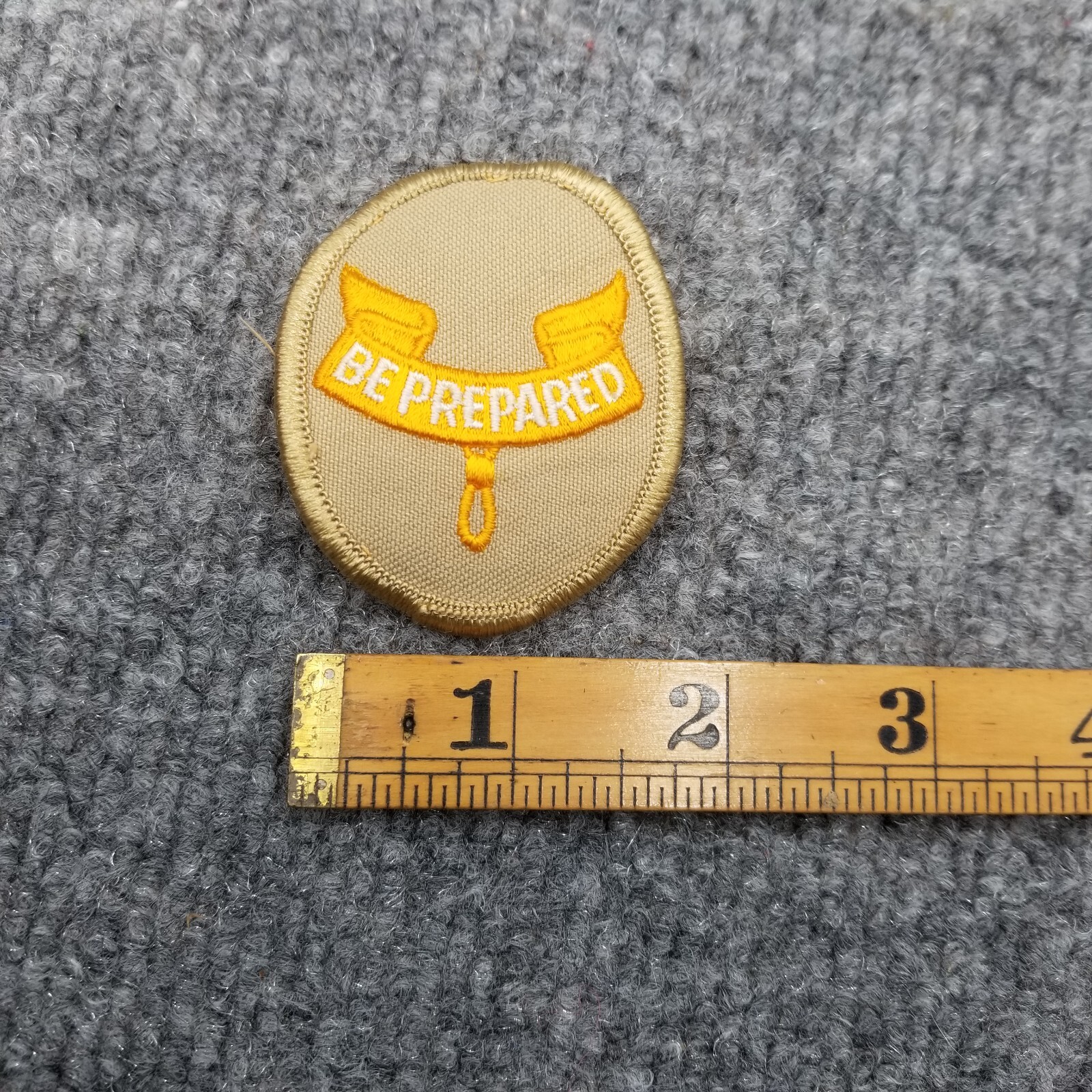 Boy Scout Second Class Rank Patch Boy Scouts of America BSA Tan Beige ...