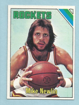 1975-76 Topps Basketball Mike Newlin #103 Houston Rockets Utah NM/MT ...
