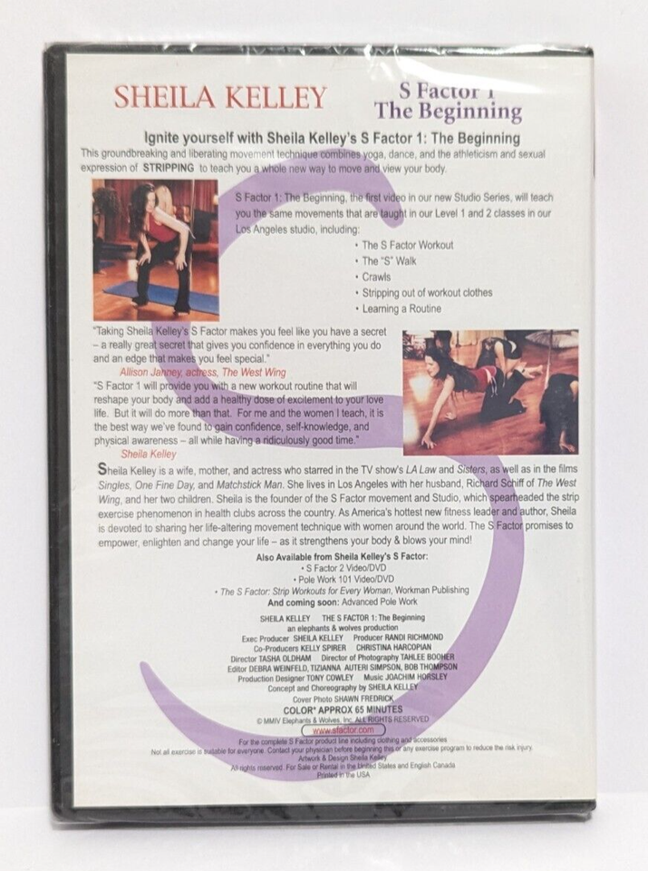 The S Factor Sheila Kelley The Beginning DVD NEW | eBay